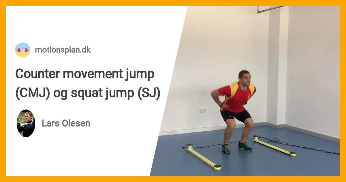 Countermovement Jump (CMJ) – Sådan tester du din hoppehøjde Countermovement Jump (CMJ) – Sådan tester du din hoppehøjde