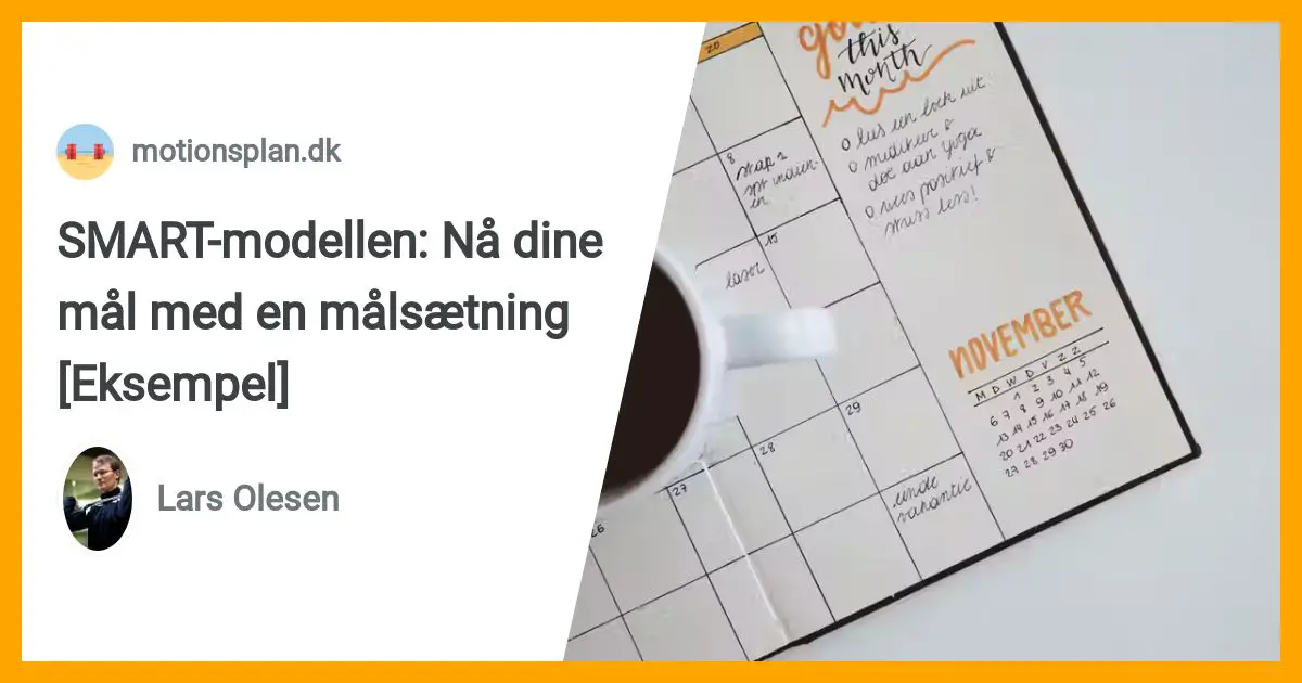 SMART-modellen: Nå dine mål med en målsætning [Eksempel]