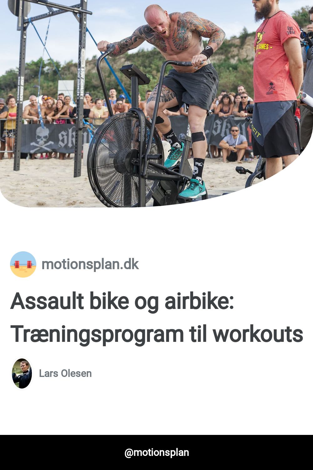 Assault bike og airbike: Træningsprogram til workouts