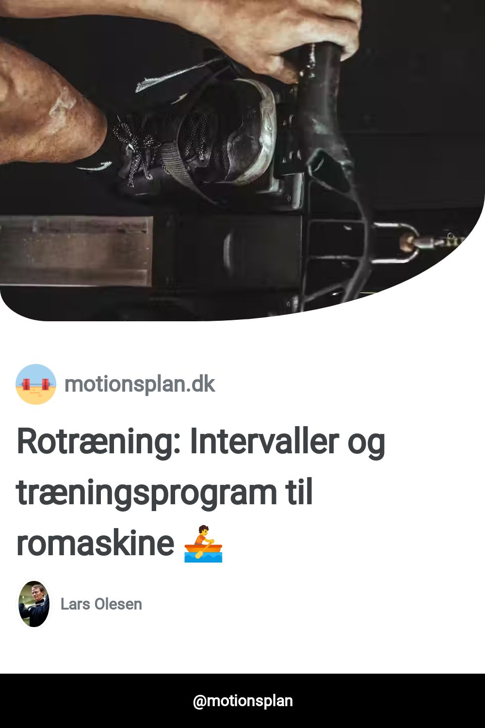 Rointervaller: Effektiv rotræning på romaskine