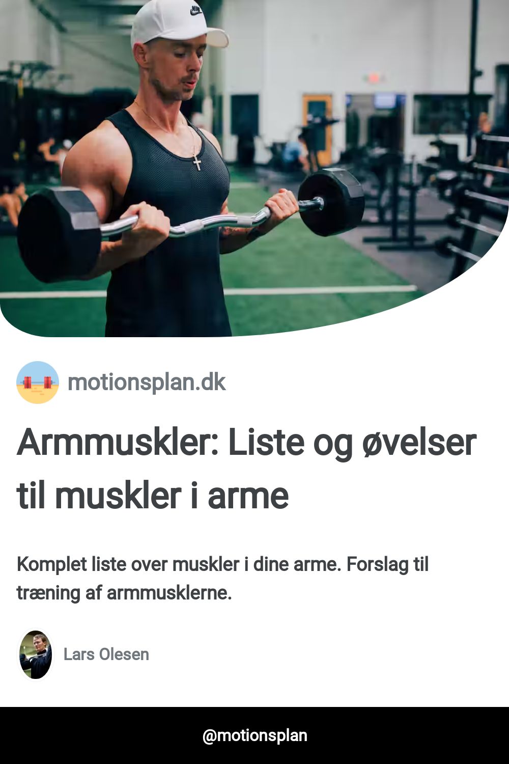 Armmuskler: Liste og øvelser til muskler i arme